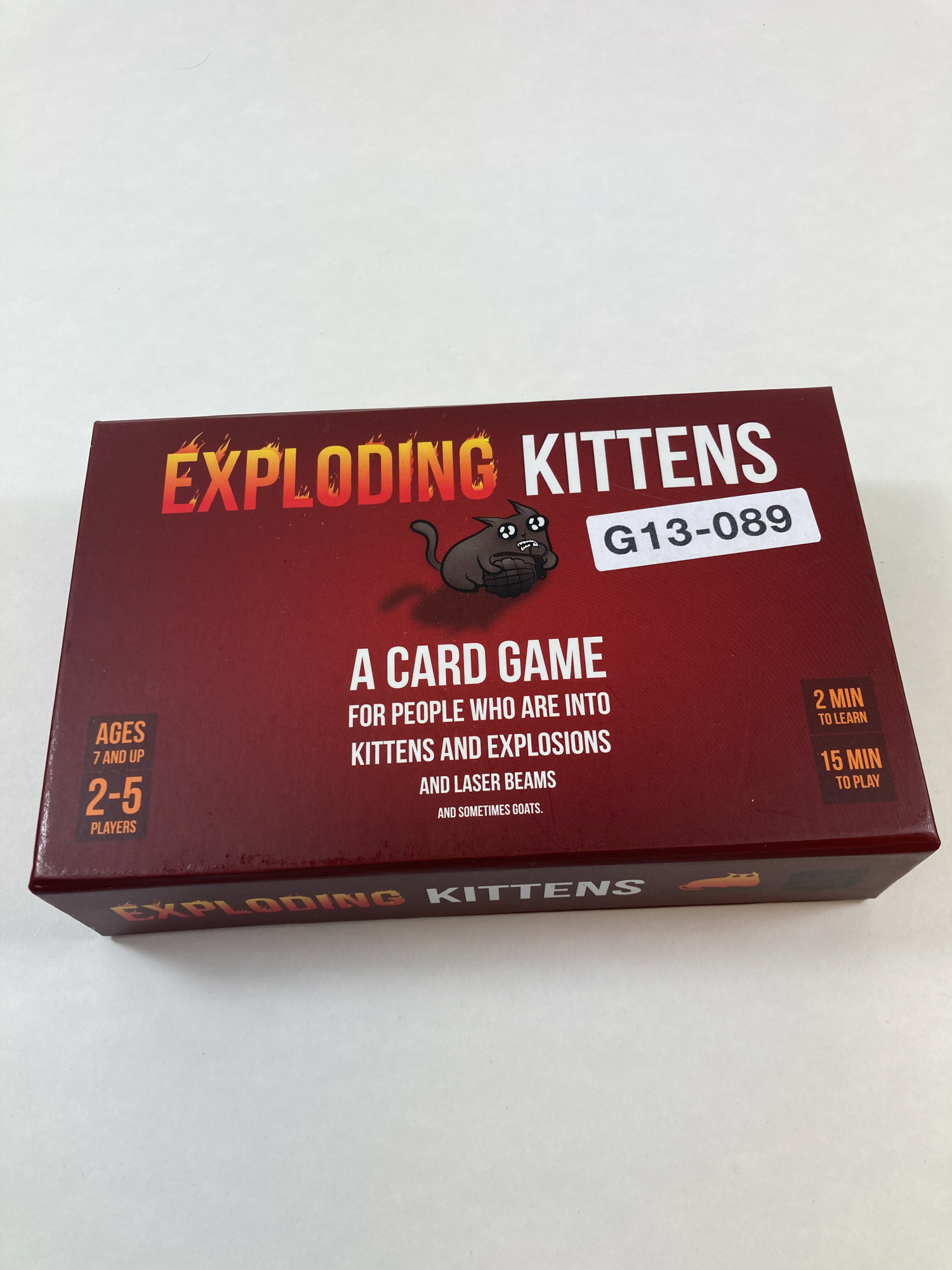 Exploding Kittens - First Edition Game · G4G Gift Exchange Archive